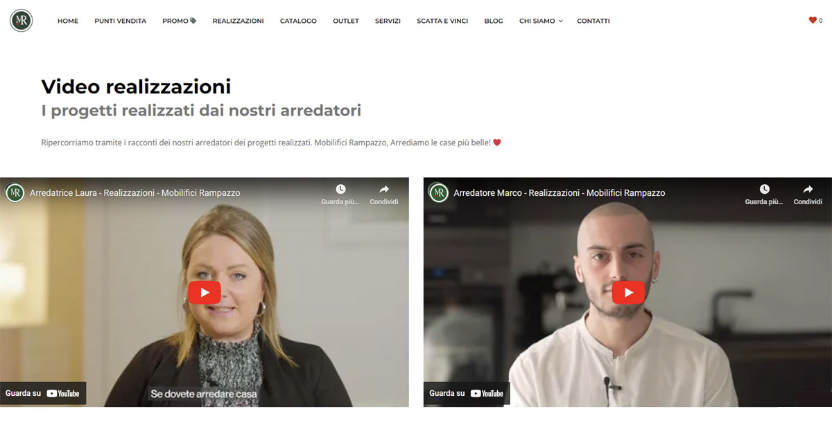 Video Realizzazioni - Mobilifici Rampazzo